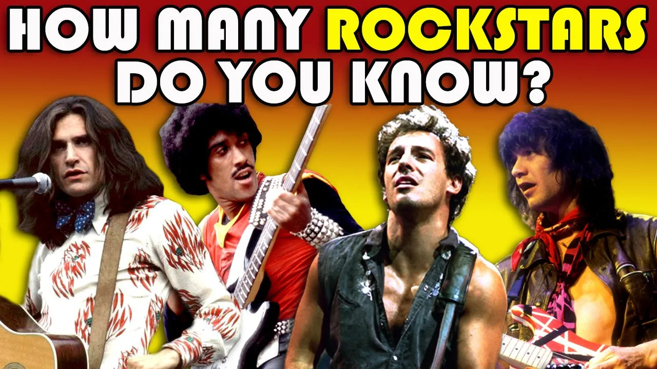 30 Of The biggest “Rockstars” In The World. Can You Name Them ...